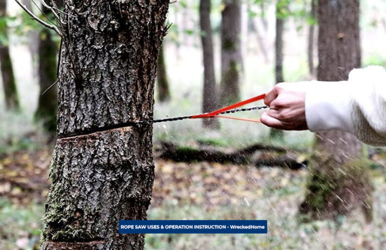 6 GREAT ROPE SAW USES & OPERATION GUIDE | Wrecked Home